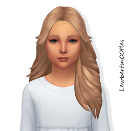 Eve Hair [Child] - (Lewbertsn00tles) Eve Hair (Child).zip - The Sims 4 ...