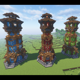 Wizard Towers | Medieval - Files - Minecraft Worlds - CurseForge