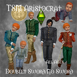 TSM Aristocrat Doublet Sword/No Sword - Ingeli ...
