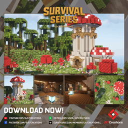 Survival Mushroom House #102 (Achievements On) - Files - Minecraft ...