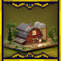 Rustic Farm | Simple Starters | A realistic survival house/barn for ...