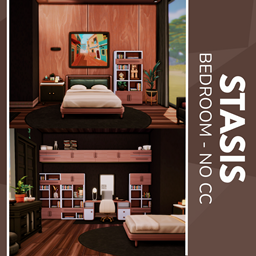 Stasis Bedroom - No CC - Stasis - The Sims 4 Rooms / Lots - CurseForge