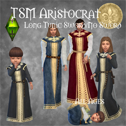 TSM Aristocrat Long Tunic Sword or No Sword - Ingeli ...