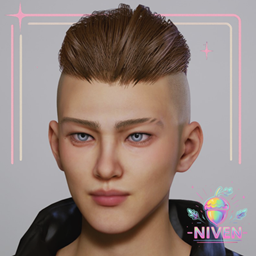 Niven Hair 10 - Viktor Hair (Males) - Files - inZOI Create a Zoi ...
