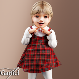 Infant - Classic plaid layered dress outfit - The Sims 4 Create a Sim ...