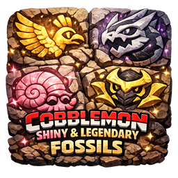 Cobblemon : Shiny & Legendary fossil - Gallery - Minecraft Mods ...