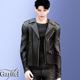 Adult - Classic leather jacket with modern fitted silhouette - Files ...