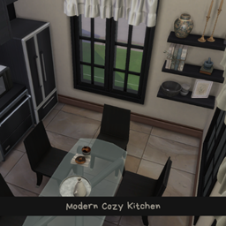 Modern Cozy Kitchen - The Sims 4 Rooms / Lots - CurseForge