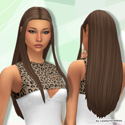 Eliana Hair [T-E] - Files - The Sims 4 Create a Sim - CurseForge