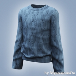 Male - Cable knit sweater - The Sims 4 Create a Sim - CurseForge