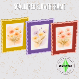 Scalloped Flower Frame - The Sims 4 Build / Buy - CurseForge