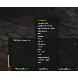 ElvUI Micro Menu - Datatext - File - World of Warcraft Addons - CurseForge