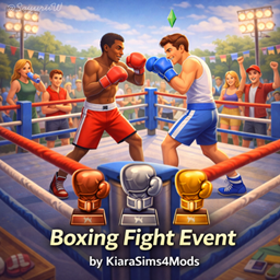 Boxing Fight Event by Kia raSims4Mods - Tradução PTBR - 1 ...