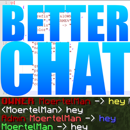 BetterChat | Chat-System - Minecraft Bukkit Plugins - CurseForge