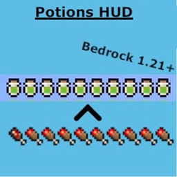 Potion HUD – Bottle Hunger Bar - Minecraft Bedrock Texture Packs ...