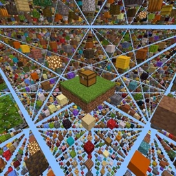 Mega Sky Grid - Minecraft Bedrock Maps - CurseForge