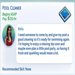 kiarasims Pool Cleaner Odd Job / translation spanish by Monisims - The ...