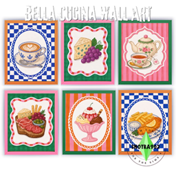Bella Cucina - Wall Art - The Sims 4 Build / Buy - CurseForge