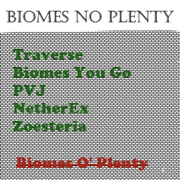 Biomes NO Plenty (joke modpack) - Gallery - Minecraft Modpacks - CurseForge