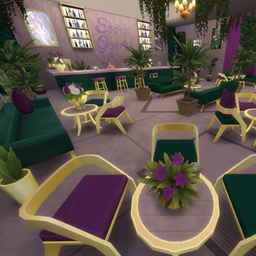 Secret garden luxury coffe - Files - The Sims 4 Build / Buy - CurseForge