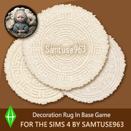 Pastel Fluffy Rectangular Dance Rug #8 Samtuse963 - The Sims 4 Build ...