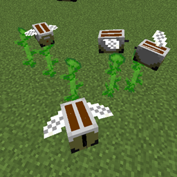 Flying Toasters for Bees - Minecraft Resource Packs - CurseForge
