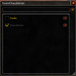 TodoChecklister - World of Warcraft Addons - CurseForge