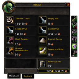 how to make poison in wow classic