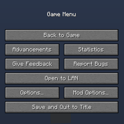 Game Menu Mod Option 1.20.2/1.20.1/1.20/1.19.2/1.19.1/1.19/1.18/1.17.1 ...
