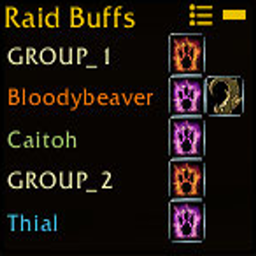 Raid Buff Tracker - World of Warcraft Addons - CurseForge