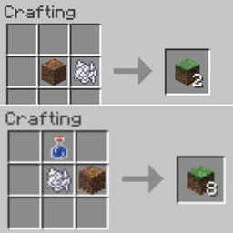 Craftable grass - Minecraft Mods - CurseForge