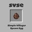 Simple Villager Spawn Egg - Minecraft Mods - CurseForge
