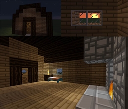House with fireplace - Minecraft Worlds - CurseForge
