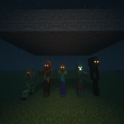 Mob Glowing Eyes - Minecraft Resource Packs - CurseForge