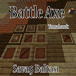 Battle Axe | Tomahawk | Savaş Baltası [TR] - Minecraft Mods - CurseForge