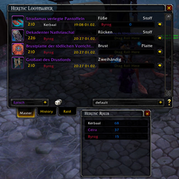 Heretic Lootmaster - Files - World of Warcraft Addons - CurseForge