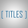 Overview - Titles - Highly customisable & lightweight user prefix plugin. - Bukkit Plugins ...