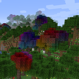 Rainbow Oak Trees 2 - Minecraft Mods - CurseForge
