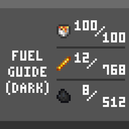 Fuel Guide (Dark Mode) - Minecraft Resource Packs - CurseForge