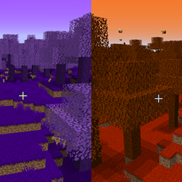Purple and Orange Biomes - Minecraft Mods - CurseForge