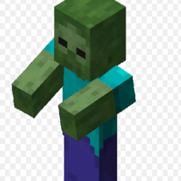 how to draw zombie in minecraft