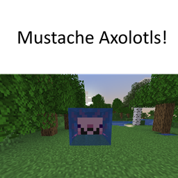 Mustache Axolotls! - Minecraft Resource Packs - CurseForge