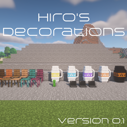 Hiro's Decorations - Screenshots - Minecraft Mods - CurseForge