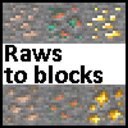 Raws To Blocks - Minecraft Resource Packs - CurseForge