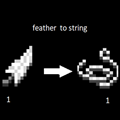 Feather to string - Mods - Minecraft - CurseForge