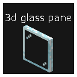 Bedrock Glass Panes (3d) - Minecraft Resource Packs - CurseForge