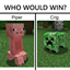 『CURSED』Crig & Piper *sounds included* - Minecraft Resource Packs ...