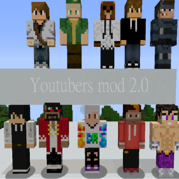 Youtubers mod 2.0 - Minecraft Mods - CurseForge