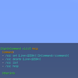 Sign-In-Command - Gallery - Minecraft Bukkit Plugins - CurseForge
