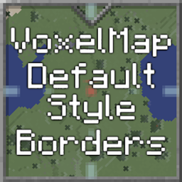 More Default Style VoxelMap Borders - Gallery - Minecraft Resource ...